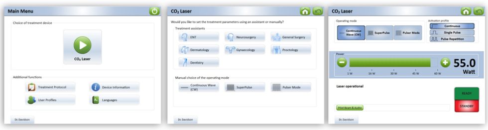 Limmer UNILAS Touch CO₂-laser | Laservision Instruments